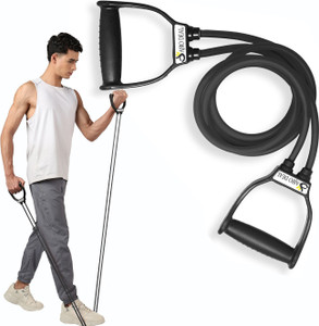 AJRO DEAL Double Toning Exerciser Fitness Pulling Rope Resistance Tube ...