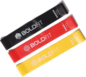 BOLDFIT Mini Loop Band Heavy Bands Workout Theraband Hip Thera Set Men ...