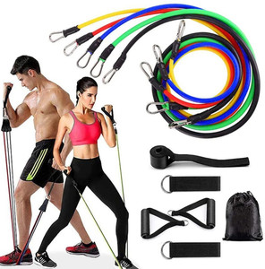 YOYOTRADERS 11pcs Set Tubes for Fitness Home Gym Exercise Tube toning ...
