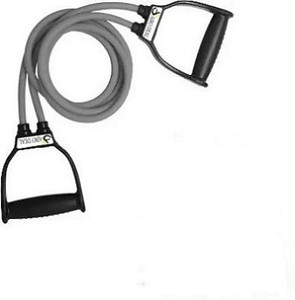 HOIGADGETS (multi-colored) resistance band toning tube fitness pulling ...