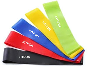 KITRON Red Workout Band for Lower Body Exercises and Glute Activation ...