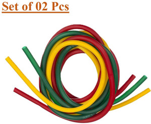 MODERNWOMANIYA 2 PCS Latex Rubber Tube Elastic Latex Fitness Tube Or ...