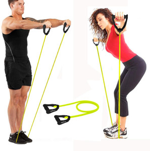 BQH Single Resistance Tube Exercise Band for Men, and Women Resistance ...