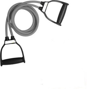 HOIGADGETS Portable, Resistance Tube Exercise Bands for Stretching ...