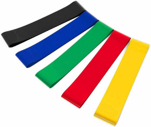 EWRBH Loop Bands Set Of 5, Workout Loop Bands Yoga Resistance Tube ...