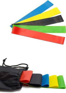 QERYA Resistance Loop Bands for Leg and Hand - 5pc Set Loop Elastic ...