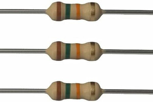 INSIGNIA LABS 15K Ohm Resistor (25Pcs) - 15k Ohm 1/4w (0.25 Watt) ±5% ...