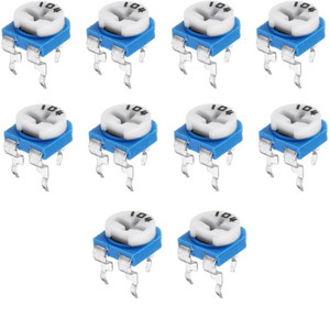 SunRobotics 100k Ohm Variable Resistor 50V Potentiometer (RM065) 10 Pcs ...
