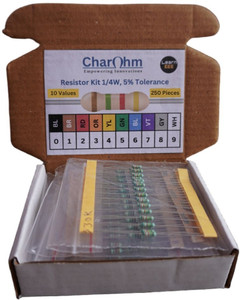Charohm CH10V25P 10 Values 250 Pieces 0.25W 5% Tolerance High Quality ...