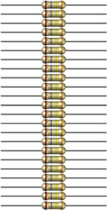 Charohm CH180K100P 180k Ohm 0.25W 100 Pieces Fixed Resistor Price in ...