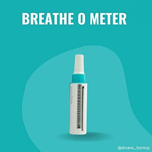 Dr care Potable Spirometer Peak Flow Meter Expiratory Flow For Lungs ...