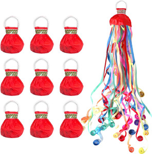gustave 10Pcs Hand Throw Streamers Multicolor Party Supplies Multicolor ...
