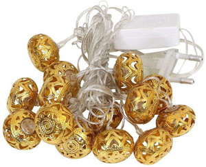 thriftkart 14 LEDs 3 m Gold Steady Ball Rice Lights Price in India ...