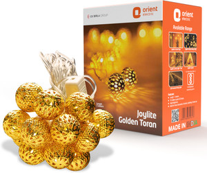 Orient Electric 15 LEDs 3 m Gold Steady String Rice Lights Price in ...