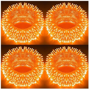 MPROW 40 LEDs 11 m Orange Steady Bulb Rice Lights Price in India - Buy ...