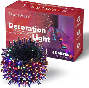 Trust Ware 115 LEDs 45 m Multicolor Flickering String Rice Lights Price ...