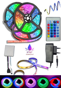 BALRAMA 300 LEDs 4 m Multicolor Color Changing, Flickering, Steady ...