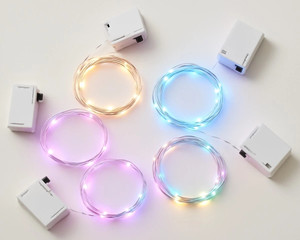 Trust Ware 20 LEDs 2 m Multicolor Flickering, Steady String Rice Lights ...