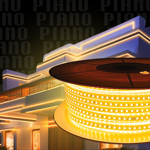 Piano 1440 LEDs 10 m Yellow Steady Strip Rice Lights Price in India ...