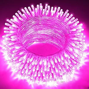 xenith 42 LEDs 12 m Pink Steady String Rice Lights Price in India - Buy ...