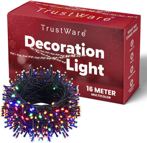 Trust Ware 115 LEDs 16 m Multicolor Flickering Bulb Rice Lights Price ...