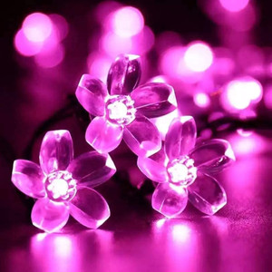 MAHI HOME DECOR 16 LEDs 3 m Pink Steady String Rice Lights Price in ...