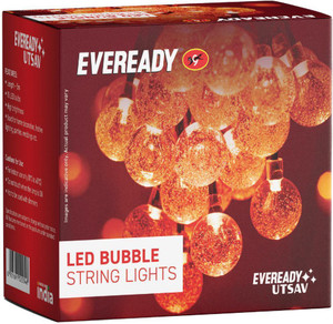 EVEREADY 15 LEDs 5 m White Steady Ball Rice Lights Price in India - Buy ...