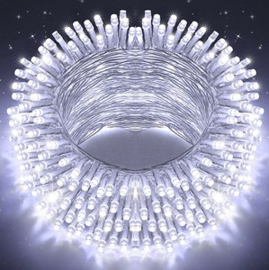 MPROW 40 LEDs 11 m White Steady Bulb Rice Lights Price in India - Buy ...