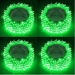 TECH GAMERZ 40 LEDs 12 m Green Flickering String Rice Lights Price in ...