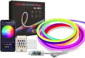 JOY GESTURE 300 LEDs 5 m Multicolor Color Changing, Flickering, Steady ...