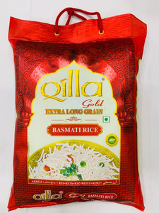 LAL QILLA QILLA GOLD BASMATI RICE 5KG (PACK OF 3) Basmati Rice (Full ...