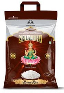 SRI LALITHA BROWN ICE 5 KG Brown Steam Rice (Medium Grain, Steam) Price ...