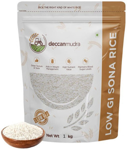 deccan mudra Telangana Sona single polishe Rice 1kg Rice Raw Rice ...