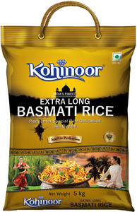 KOHINOOR Gold India's Finest Extra Long Authentic Basmati Rice (Full ...