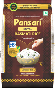 Pansari 2-Years Aged Long Grain Premium Quality Royal Basmati Rice ...