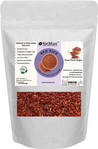 SiriMart Organic Red Rice 1.5Kg Pack | High Nutrient Content | Healthy ...