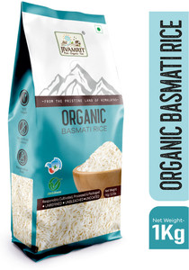 Jivamrit Organic White Basmati Rice (Long Grain, Unpolished) Price in ...