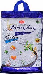 Roop Mahal Rice Everyday Basmati Rice (Long Grain, Raw) Price in India ...