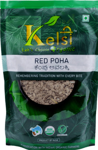 kelsi Red Poha - 500 gms Pack of 4 Red Poha (Unpolished) Price in India ...