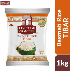 INDIA GATE Tibar Basmati Rice (Long Grain, Raw) Price in India - Buy ...