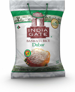 INDIA GATE Dubar Basmati Rice (Long Grain, Raw) Price in India - Buy ...