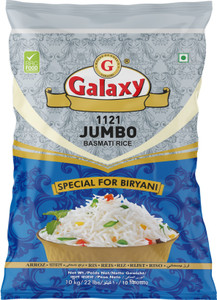 GALAXY 1121 Jumbo 10 Kg Basmati Rice (Long Grain) Price in India - Buy ...
