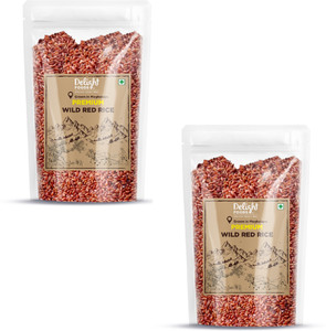 Delight Foods Premium Red Rice/Chawal, Organic/Whole Grain/ Meghalaya ...
