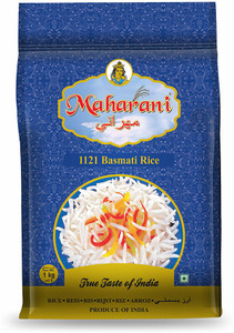 Maharani Maharani1121 Basmati Rice (Long Grains) 1kg. Basmati Rice ...
