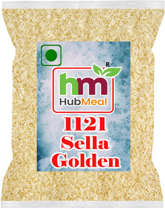 Hubmeal Golden Sella Biryani Basmati Rice With Rich Pleasant Aroma Long ...