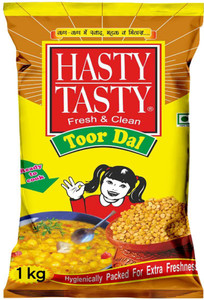 Hasty Tasty Toor Dal Unpolished 1 kg Poha (Full Grain, Raw) Price in ...