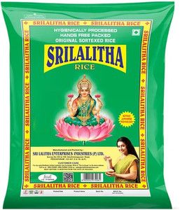 SRI LALITHA Premium Sona Masoori Rice 26 kg Sona Masoori Rice (Medium ...