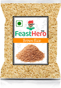 Feasthero Superior Quality Full Grain Brown Rice _Controls Cholesterol ...