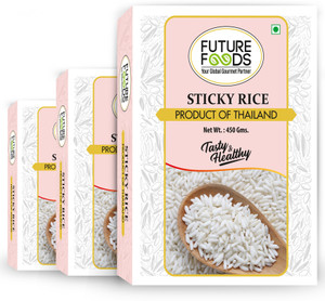 Future Foods Sticky Rice, Glutinous Rice, Mango Rice, pack of 3 - 450 ...
