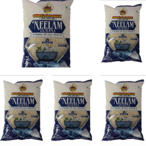 SHRI LAL MAHAL NEELAM ROZANA BASMATI RICE PACK OF 5 Basmati Rice (Long ...